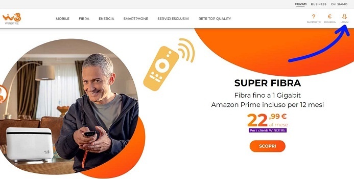 Windtre Area Clienti: Link Accesso per Traffico e Fatture